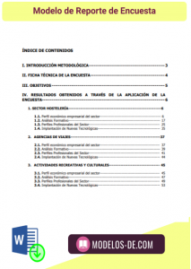 Modelos de Reportes para Descargar en Word | Gratis